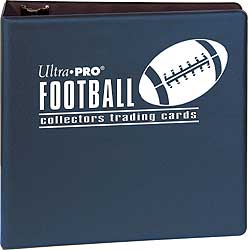3″ Ultra Pro Blue Football Binder – Wayne's Sports Cards and Collectibles